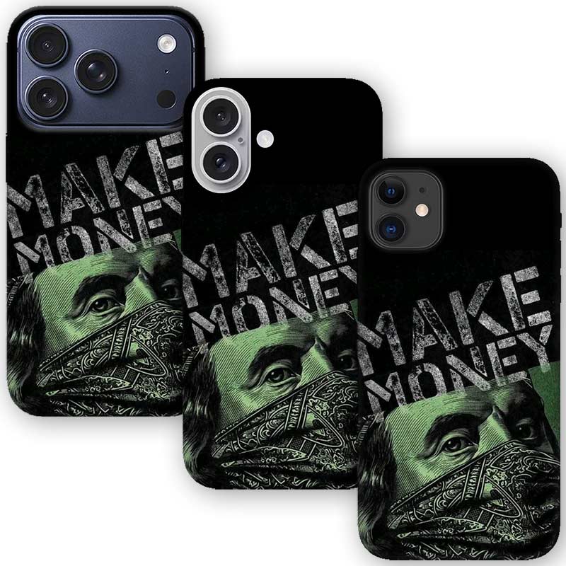 Калъф за iPhone – Make Money | Стилен защитен калъф с Urban дизайн